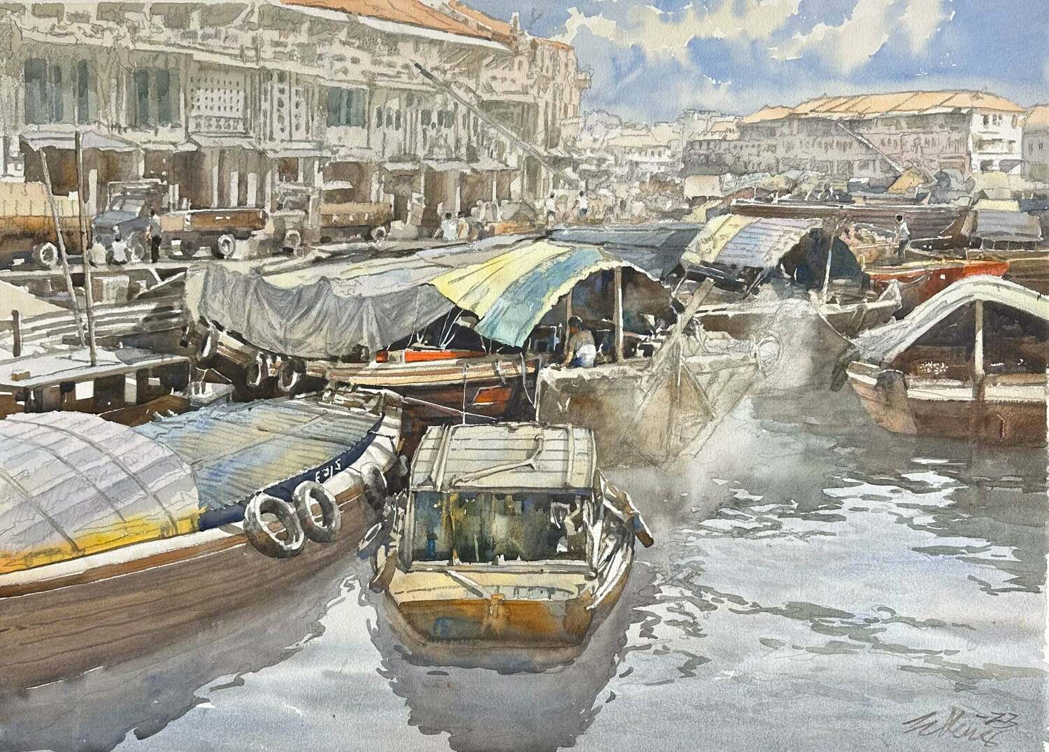 Singapore River – Serenity Gallery