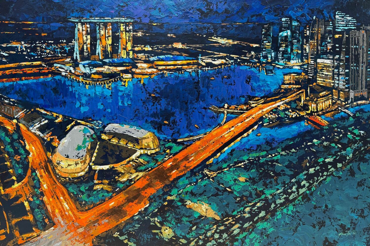 Starry Night-Thriving Singapore – Serenity Gallery